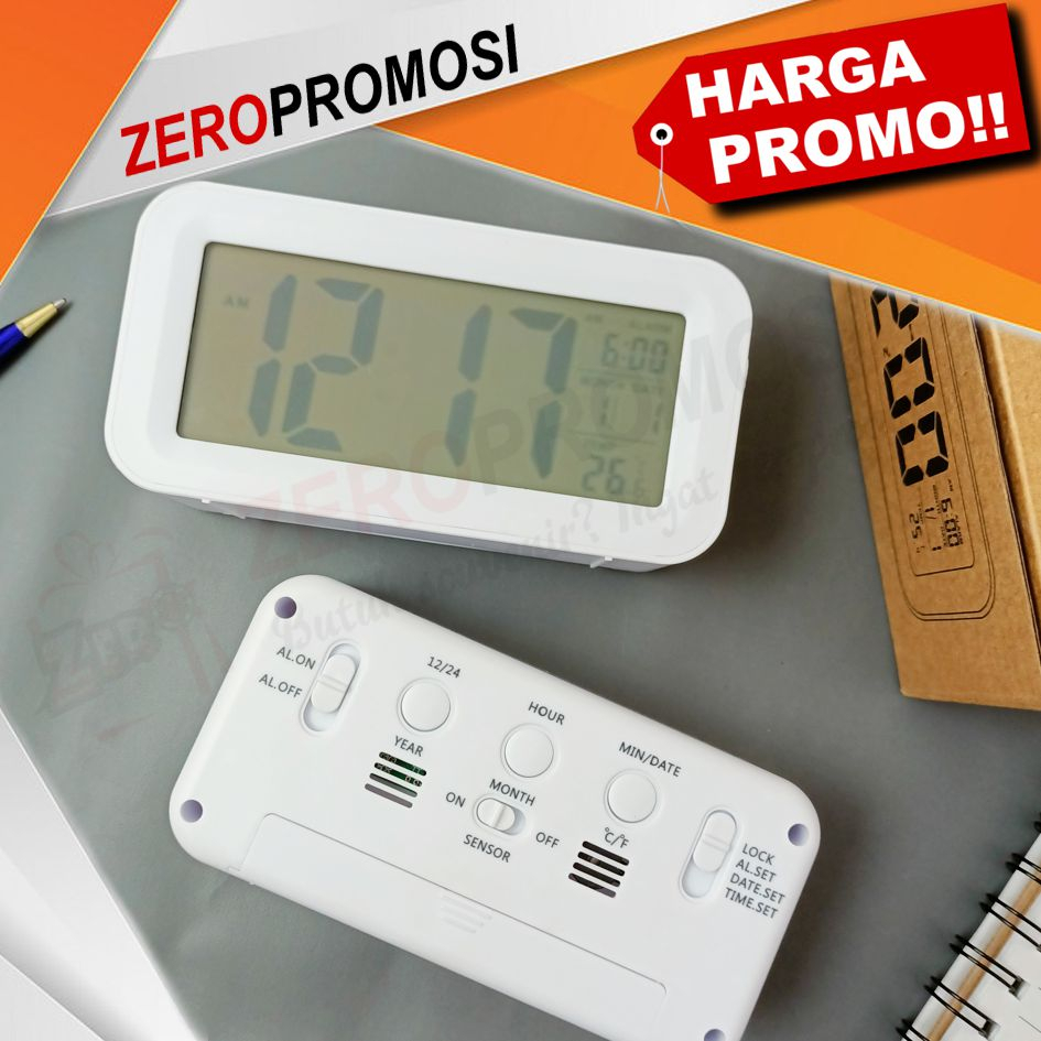 Jual Souvenir Jam Digital Multifungsi Led Custom Logo | Shopee Indonesia