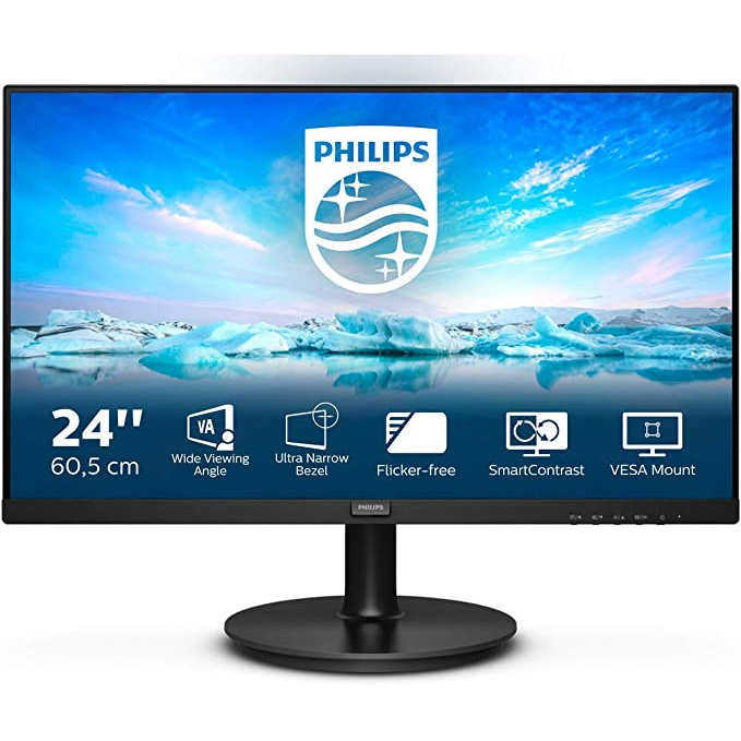 Jual Monitor LED Philips 241V8LB/70 100Hz Full HD VGA HDMI - GARANSI ...