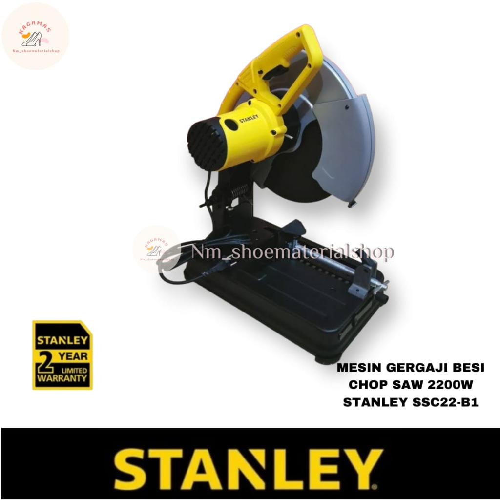 Jual Mesin Gergaji Besi 2200W Chop Saw Stanley SSC22 SSC 22 | Shopee ...