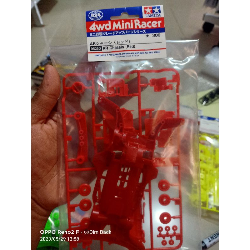 Jual Tamiya 95250 Ar Chassis Set ( Red ) | Shopee Indonesia