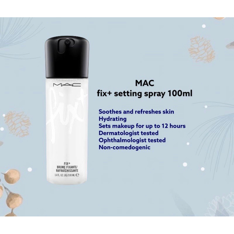 Jual mac fix+ plus prep prime setting spray FULL SIZE | Shopee Indonesia