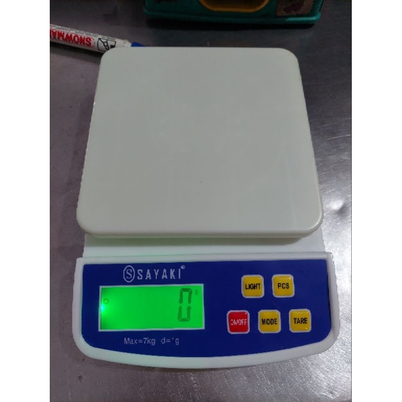 Jual Timbangan digital dapur Sayaki 5kg/1gram | Shopee Indonesia