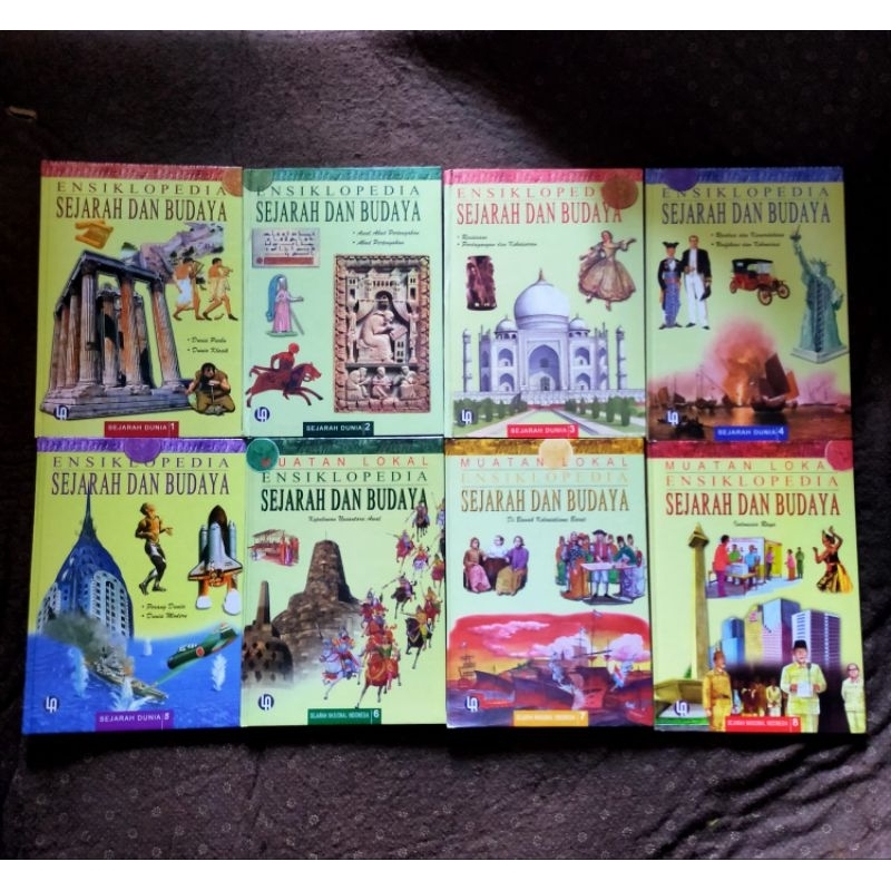 Jual ORIGINAL BUKU ENSIKLOPEDIA SEJARAH DAN BUDAYA JILID 1 2 3 4 5 6 7 8 | Shopee Indonesia
