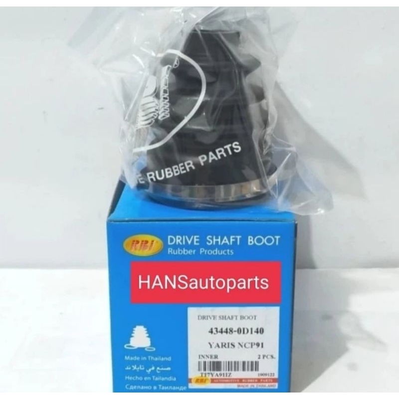 Jual boot CV joint kokel kopel dalam yaris bakpau merk rbi Thailand ...