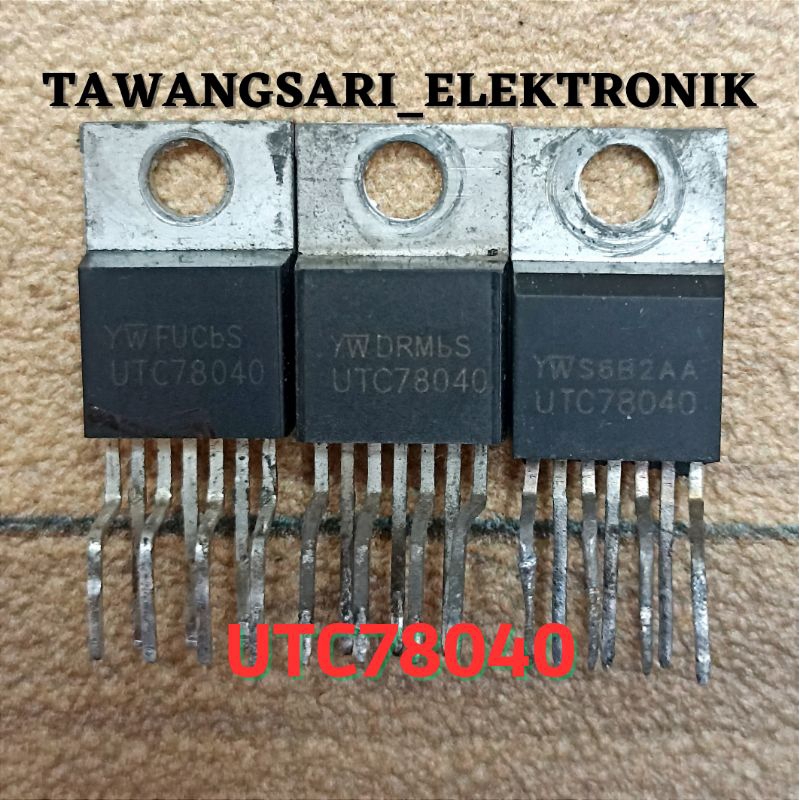 Jual ic vertical utc78040 vertikal utc 78040 cabutan original | Shopee ...