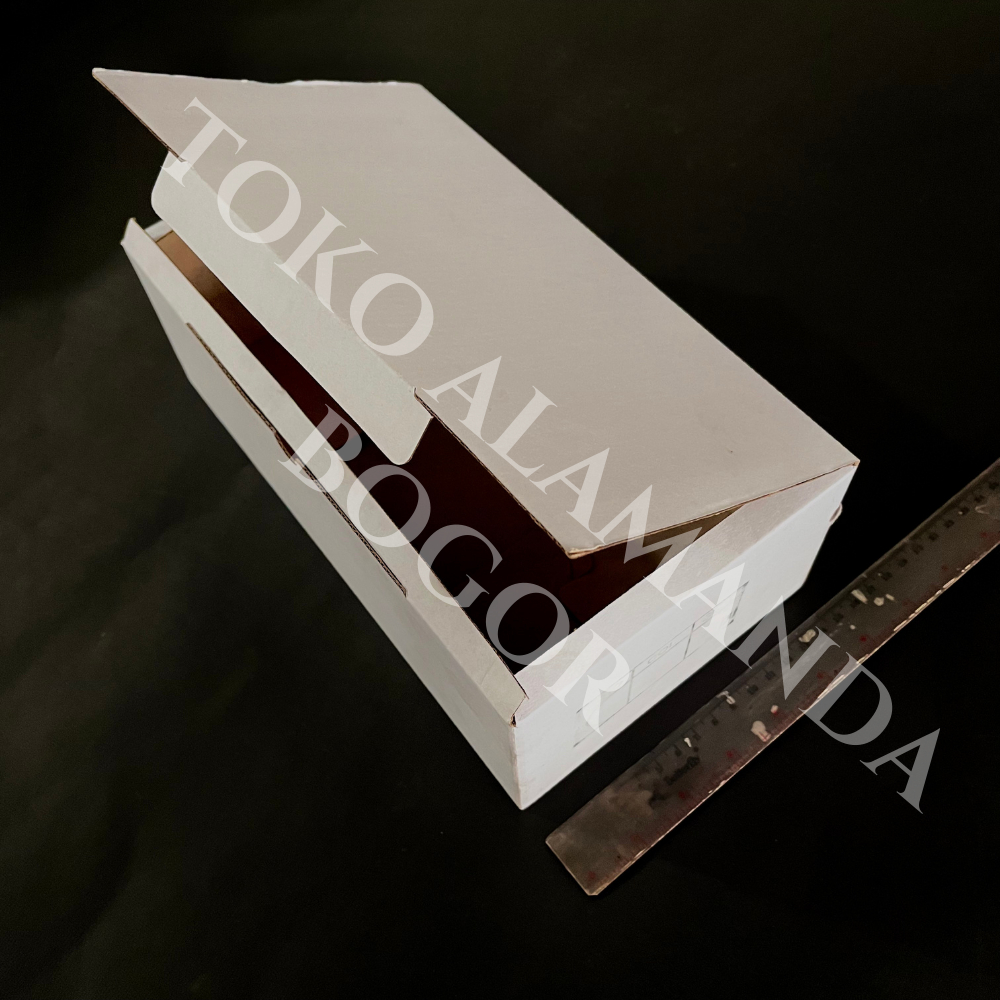 Jual Kardus Dus Putih Sepatu Kotak Sepatu Polos Box Die Cut Putih ...