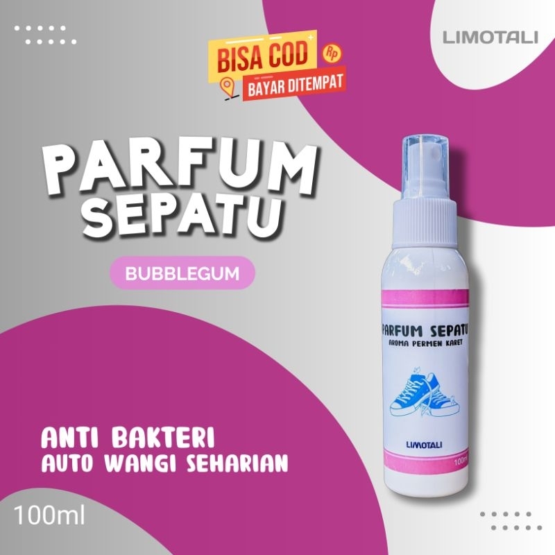 Jual Parfum Sepatu dan Helm Anti Bakteri Aroma Bubblegum 100ml ...