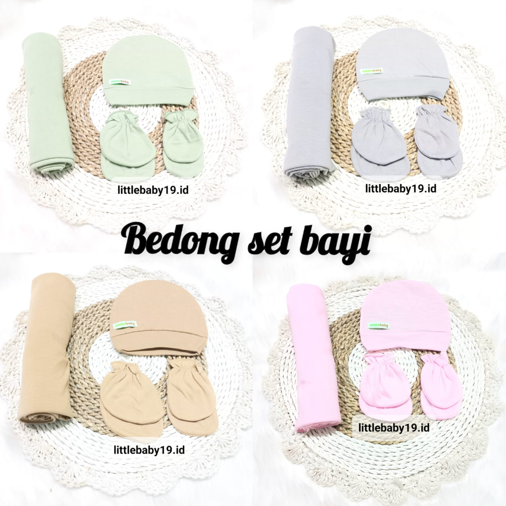 Jual Bedong Set Bayi/Bedong Selimut Topi Sarung Tangan Kaki Baby Murah ...
