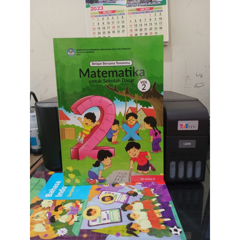 Jual Belajar Bersama Temanmu Matematika Untuk SD Kelas II Volume 2 |Kurikulum Merdeka | Shopee ...