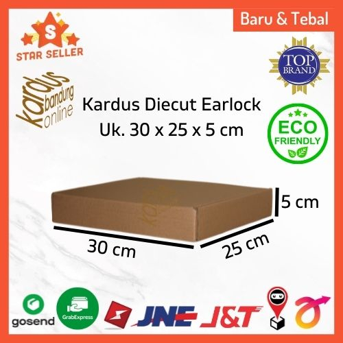 Jual Box Kardus Kotak Dus Diecut Lock Samping untuk Kaos Kemeja Fashion ...