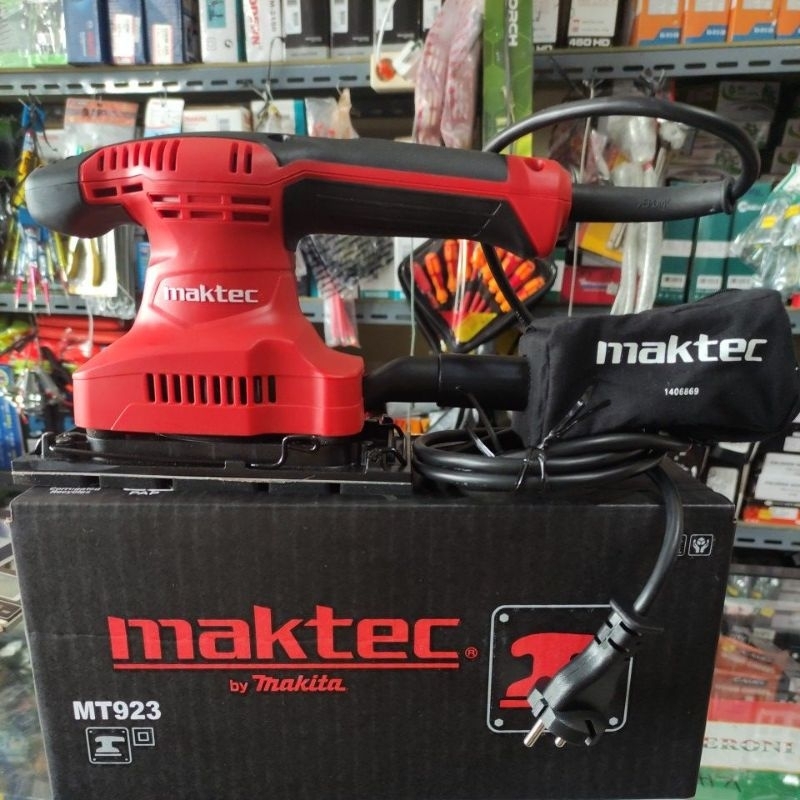 Jual mesin amplas maktec mt923/ mesin amplas sander maktec makita mt923/mesin amplas persegi ...