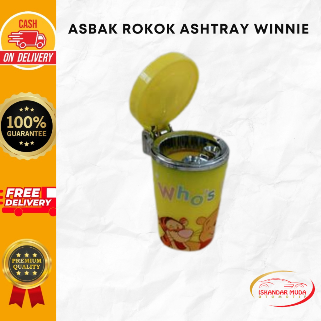 Jual Asbak Rokok Cute Ashtray cartoon winnie the pooh | Shopee Indonesia