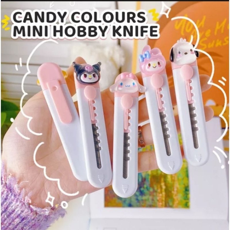 Jual Mini Cutter Karakter Sanrio Kuromi Melody | Shopee Indonesia
