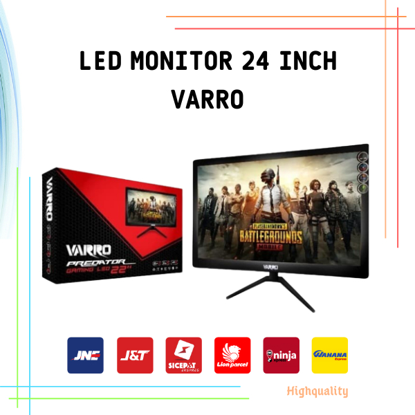 Jual LED Monitor 24 Inch HDMI Varro New Garansi resmi | Shopee Indonesia