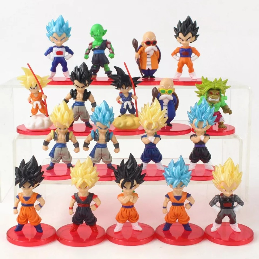 Jual Figure Dragon Ball Dragonball Goku set 18 | Shopee Indonesia