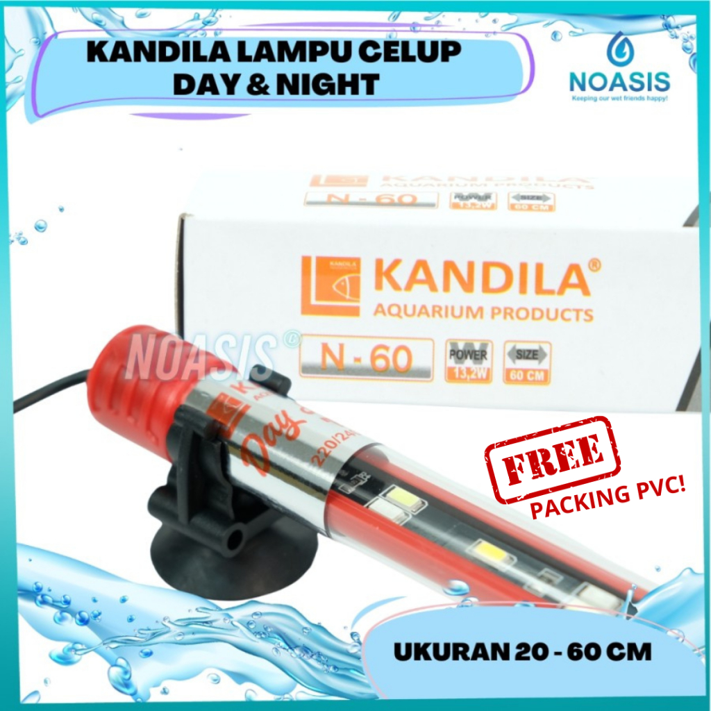 Jual KANDILA Lampu Led Celup T4 KANDILA Day And Night N 20 30 40 50 60 Cm 3 Mode | Shopee Indonesia