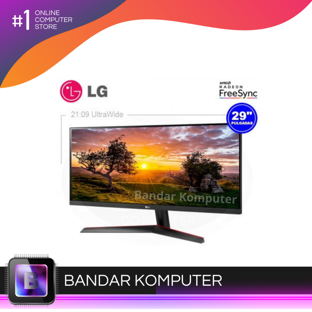 Jual MONITOR LG UltraWide 29WP60G-B 29" WFHD IPS Monitor AMD FreeSync ...