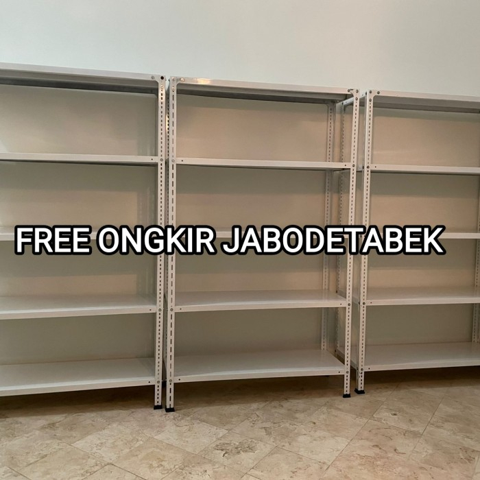 Jual Rak Besi siku 5 Susun 120x40x200cm | Shopee Indonesia