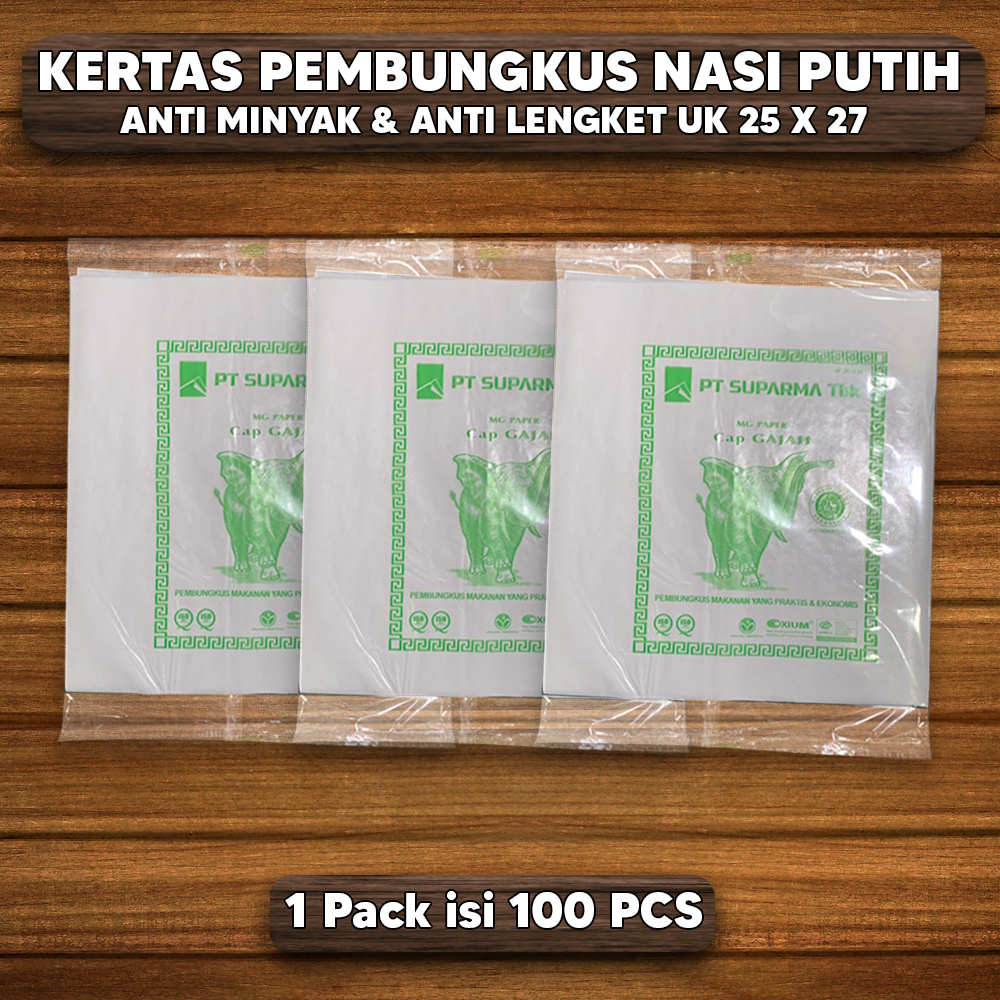Jual Kertas Bungkus Burger / Kertas Nasi Putih KFC / Kertas Kebab ...