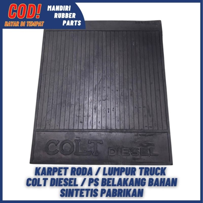 Jual Karpet Lumpur Truk Belakang Karet Karpet Lumpur Truk 50 cm Double ...