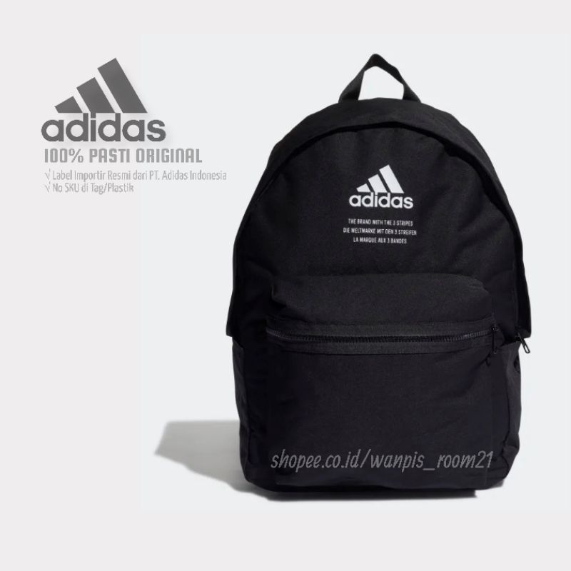 Jual Adidas Classic Backpack Original - Tas Original Adidas | Shopee ...