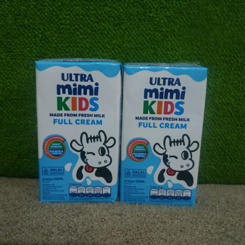 Jual Susu UHT Ultra Mimi Full Cream 125ml | Shopee Indonesia
