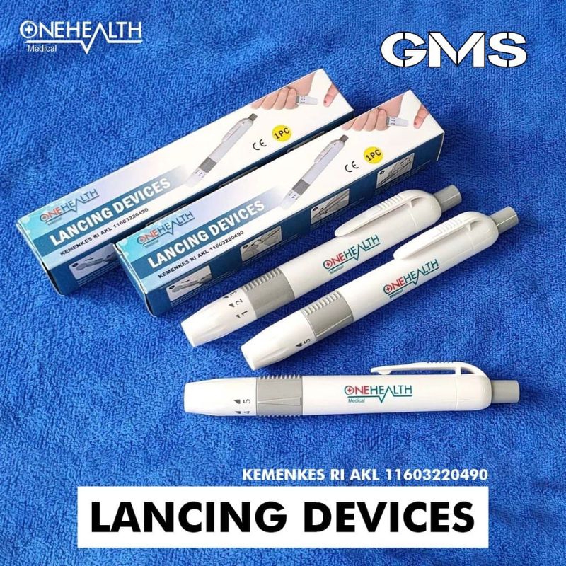 Jual Pen Bekam / Lancing Device General Care / Onehealth / Pen Lancet ...