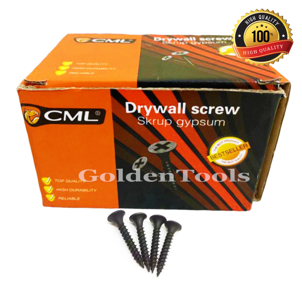 Jual Sekrup Gypsum 2,5 cm Drywall Screw CAMEL Skrup Gypsum 6 x 1" inch Sekrup Gypsum Baja Baut ...