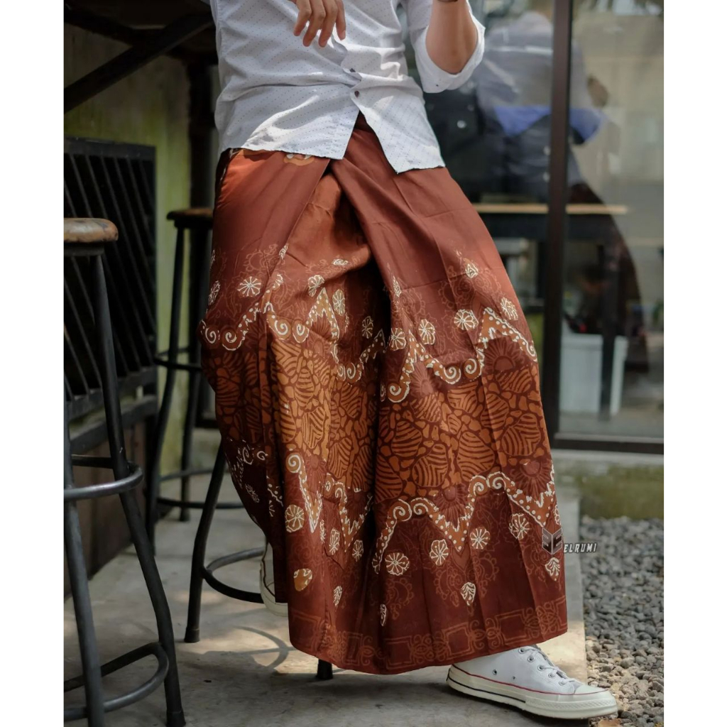 Jual Sarung Batik Cap El Rumi Tradisional Khas Jawa Flower Stone ...