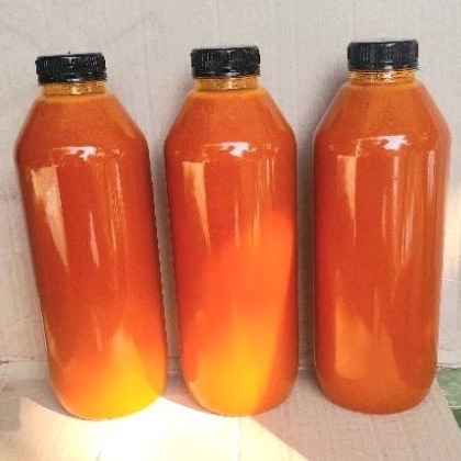 Jual Minyak Sawit Mentah / red palm oil / CPO murni 1 liter | Shopee ...