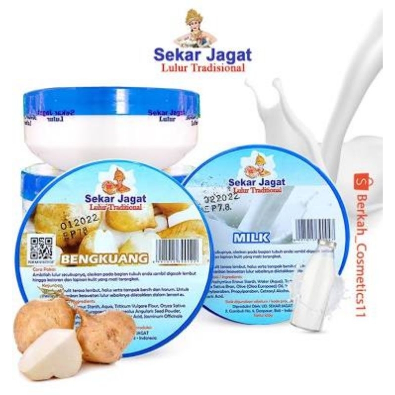 Jual Sekar Jagat Lulur Tradisional 100g ( STIKER BARET ) | Shopee Indonesia