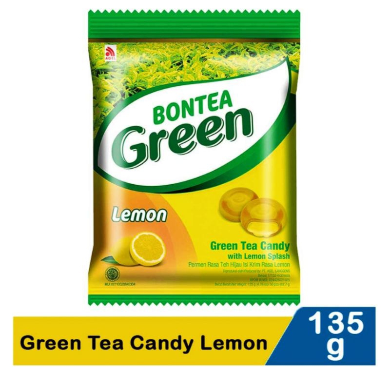Jual Bontea Green tea Candy Lemon 135 g | Shopee Indonesia