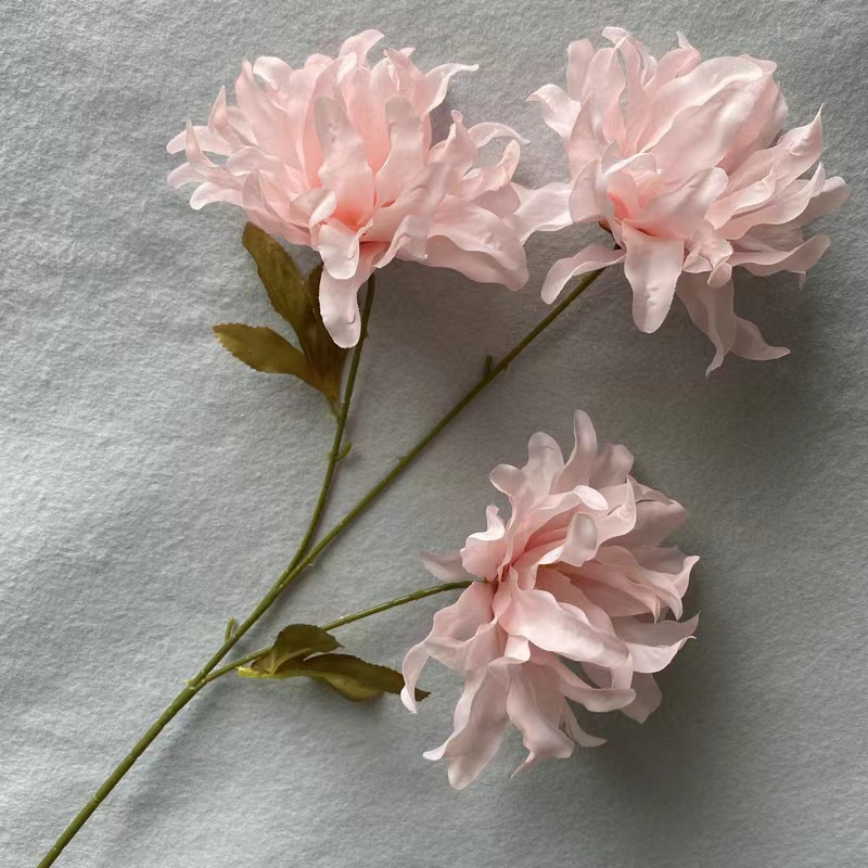 Jual Bunga dahlia imitasi/Dahlia harga per 1 tangkai ada 3 cabang ( 3 ...