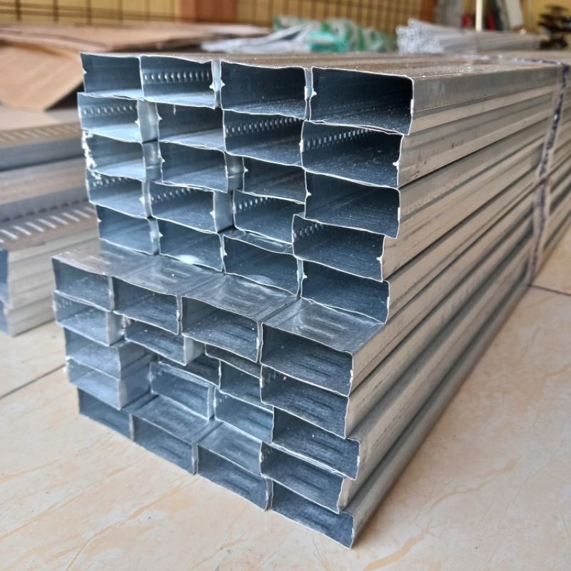 Jual Hollow Galvalum 2x4 Holo Plafon Gypsum 2 x 4 Rangka Baja Ringan | Shopee Indonesia