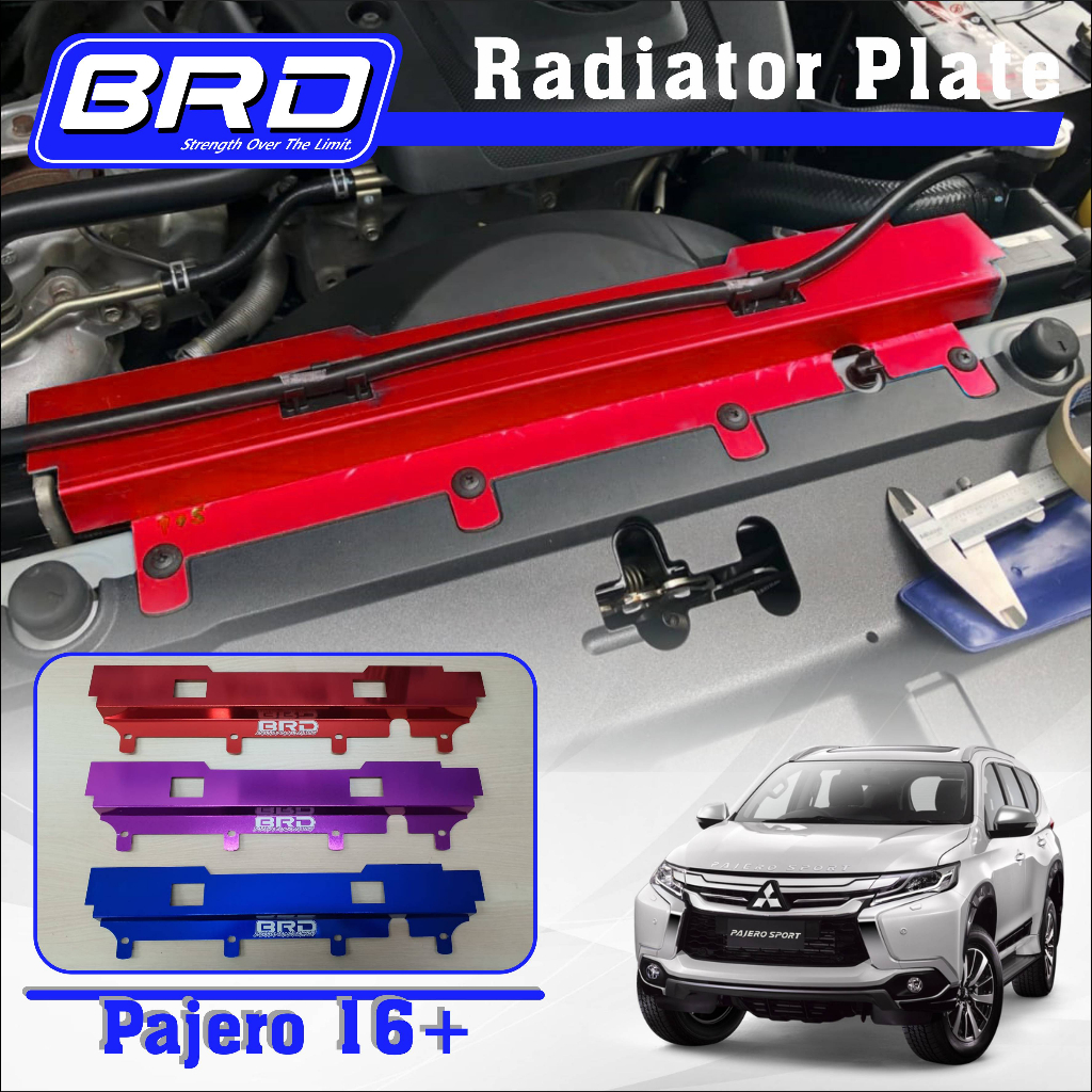 Jual Radiator Cover Mitsubishi All New Pajero ANPS 4N15 16+ 2016 2017 ...