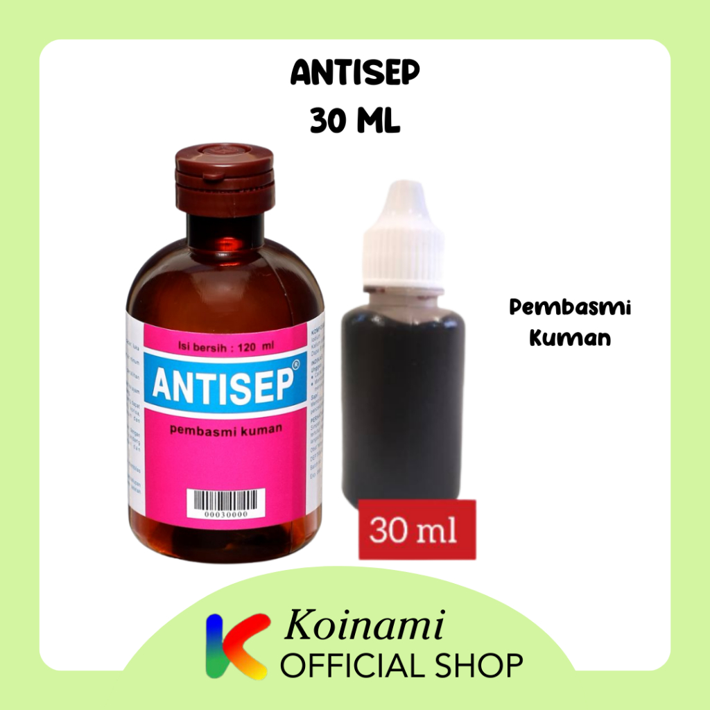 Jual ANTISEP 30 ML / DISINFEKTAN ANTISEPTIK / MEDION | Shopee Indonesia