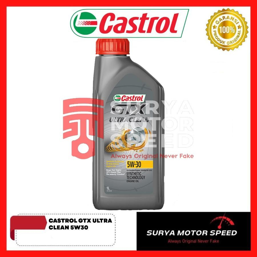 Jual Castrol GTX 5W-30 Ultra Clean Oli Mesin Mobil toyota,daihatsu,dll ...