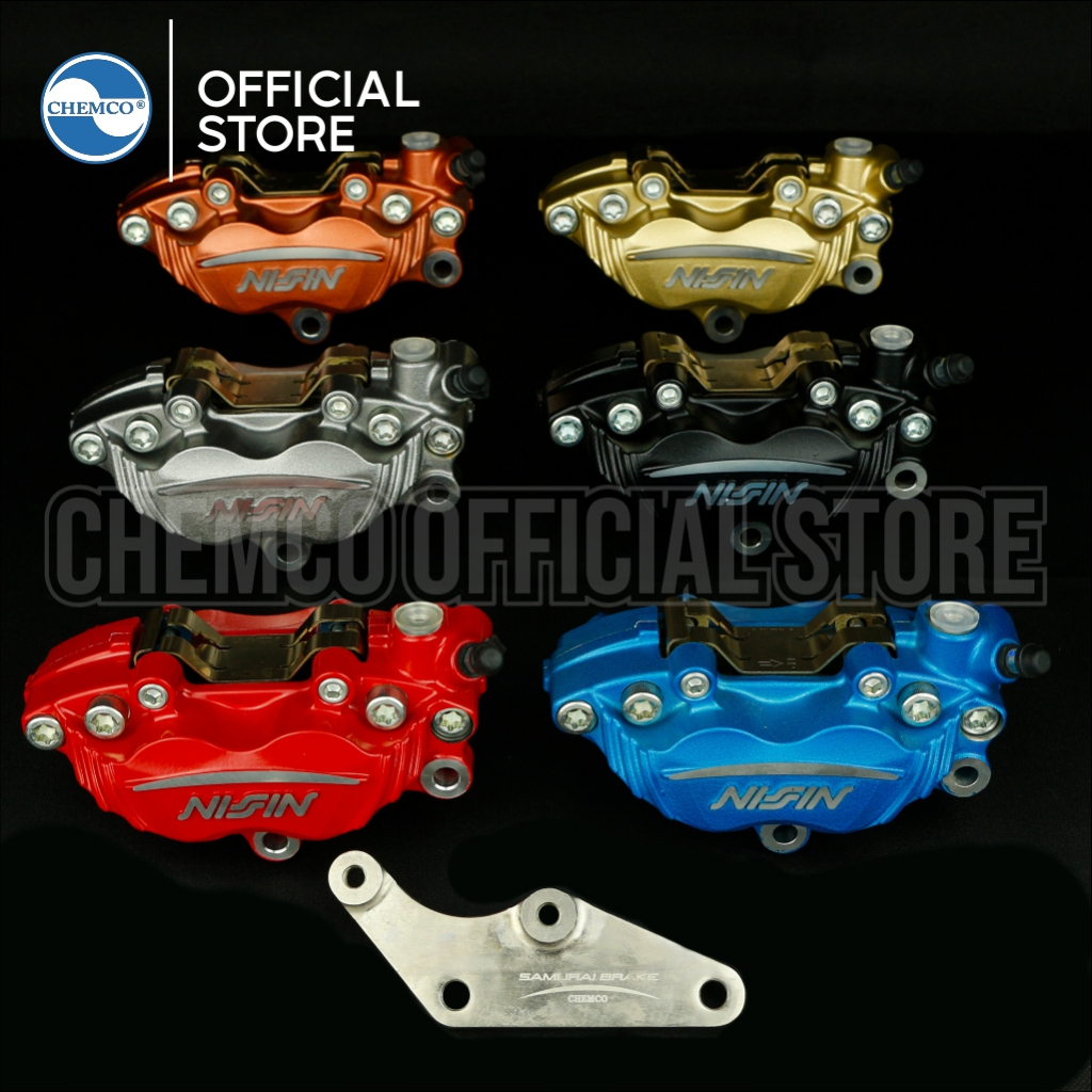 Jual Caliper Kaliper Nissin Samurai Brake 4 Piston PNP R25 MT25 | Shopee Indonesia