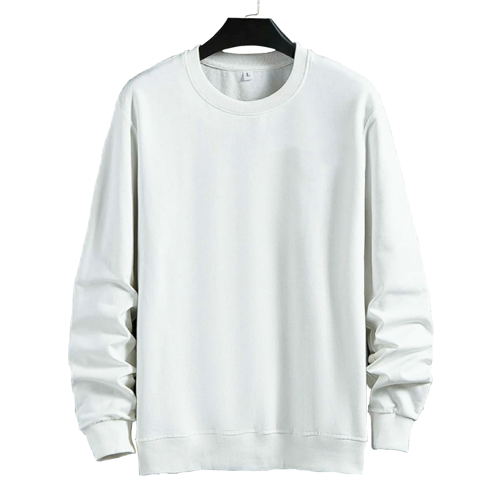 Jual SWEATER POLOS PRIA DEWASA / SWEATER PRIA JUMBO ( POLOS ) | Shopee ...