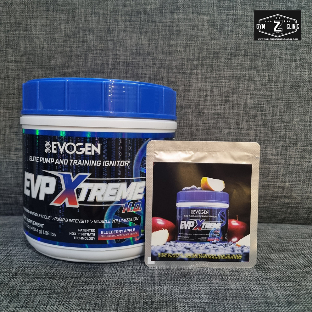 Jual EVP Extreme Pre Workout EVOGEN Nutrition Trial Pack Sachet ...