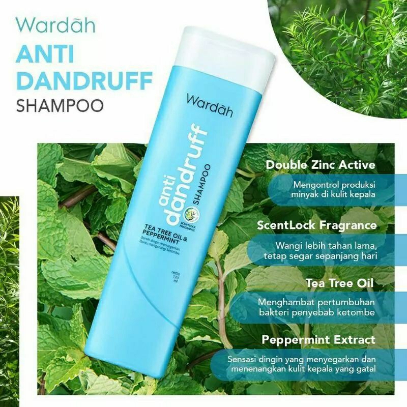 Jual Wardah Shampoo Anti Dandruff Wardah sampo anti ketombe wardah ...