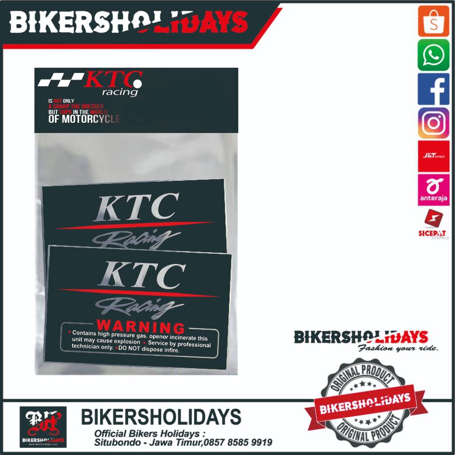 Jual stiker KTC/stiker tabung sok KTC/stiker KTC | Shopee Indonesia