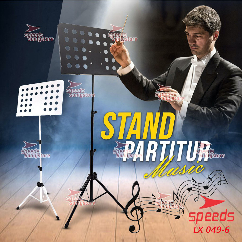 Jual W3R Alat Musik Stand Untuk Partitur Sheet Stand Book Stand ...