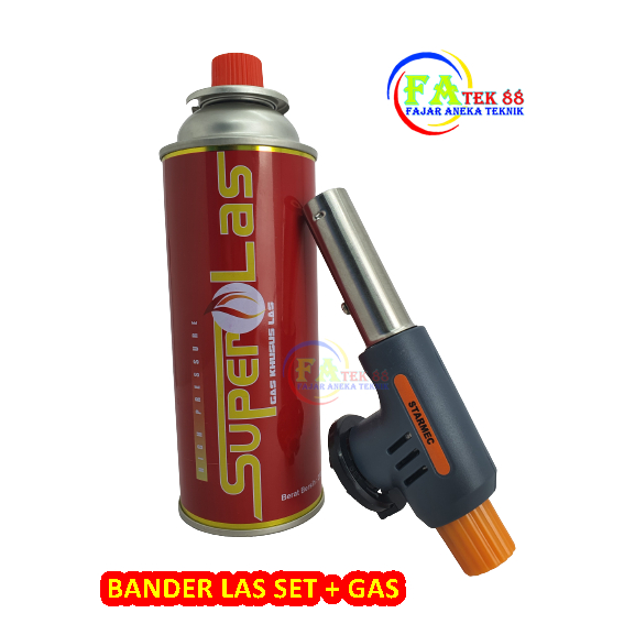 Jual PAKET GAS TORCH | PORTEBLE GAS TORCH | BLANDER LAS SET + GAS ...