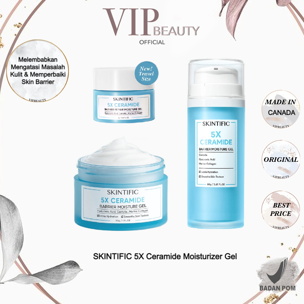 Jual SKINTIFIC 5X Ceramide Skin Barrier Repair Moisturizer Gel 6ml ...