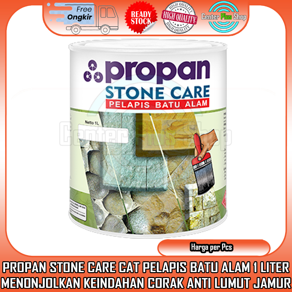 Jual PROPAN STONE CARE CAT PELAPIS BATU ALAM 1 LITER MENONJOLKAN ...