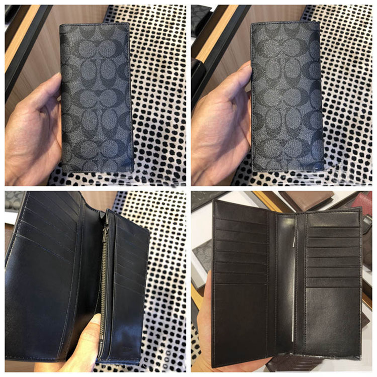 Jual Coach Dompet Pria Men Wallet Dompet Lipat Pria Fullset ORIGINAL ...