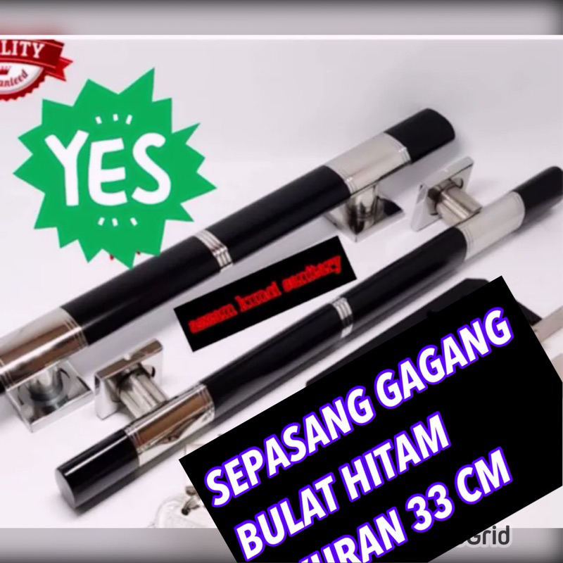 Jual PROMO PULL HANDLE PINTU HITAM STANLIS SUS 304 GAGANG PINTU KUPU ...