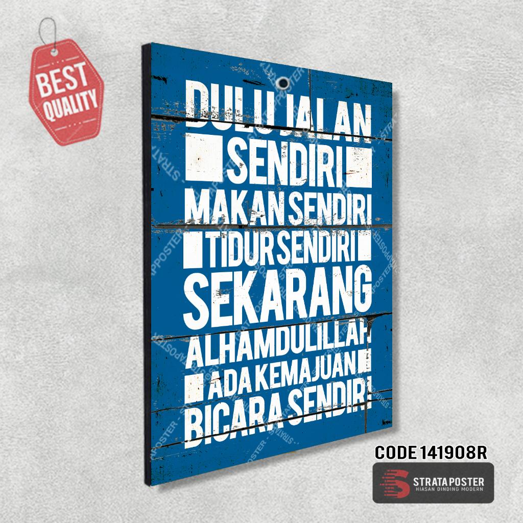 Jual Poster dinding kamar cowok - Hiasan dinding motivasi - Wall decor ...