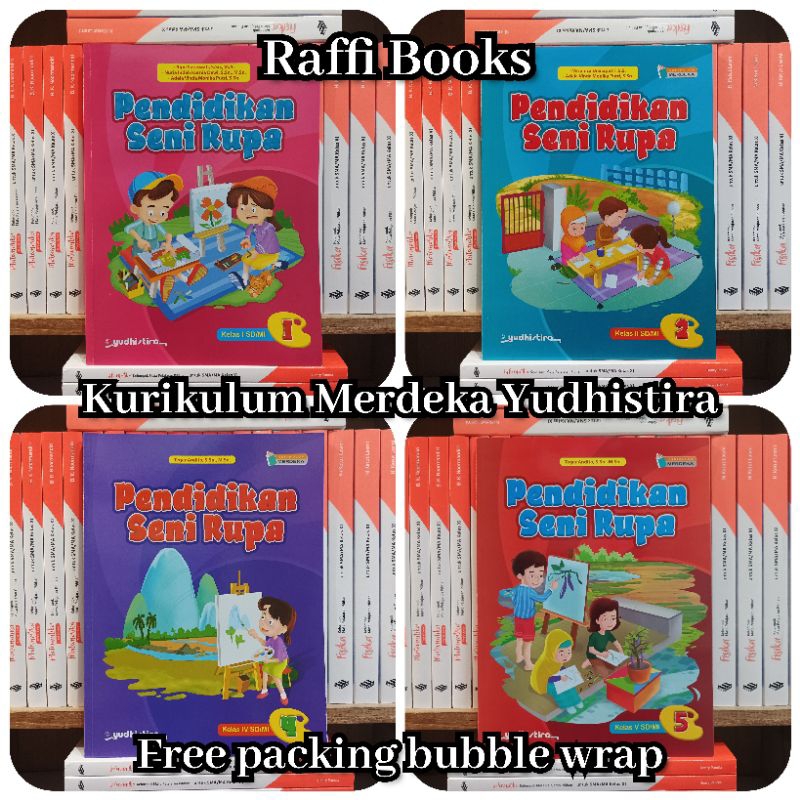 Jual Buku Pendidikan Seni Rupa Kelas 1 2 3 4 5 6 SD Kurikulum Merdeka Yudhistira | Shopee Indonesia